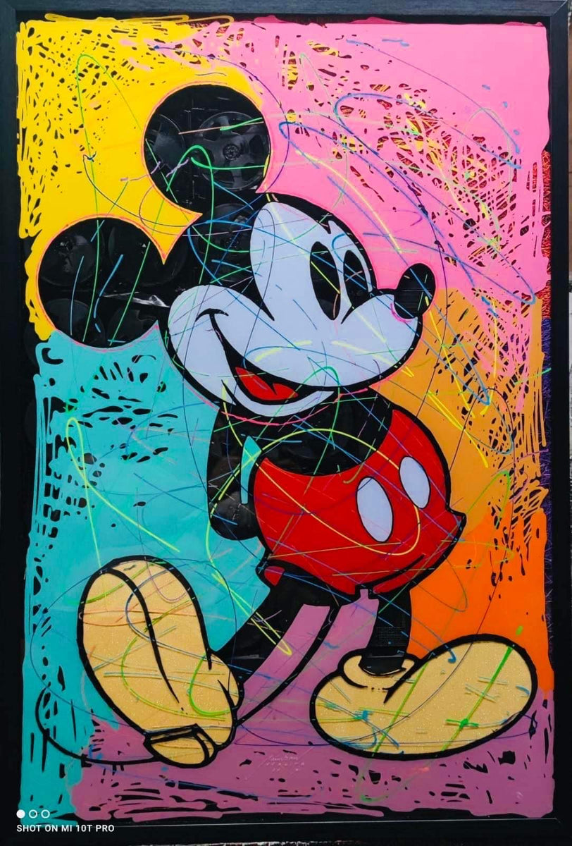 Mickey Mouse Pop Art – at home with Maria