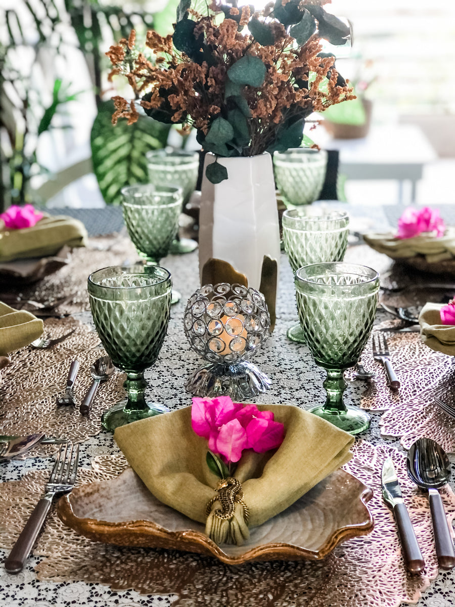 Seashell Plates – at home with Maria