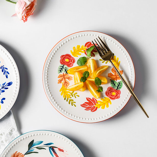 Floral Small Plates – at home with Maria