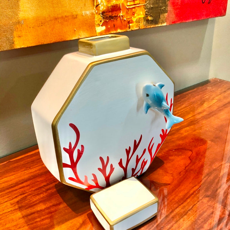 Dolphin Jar – at home with Maria